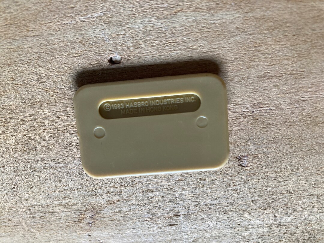 Vintage Tan Base Plate for GI Joe Action Figure Figures 1983 Hasbro ...