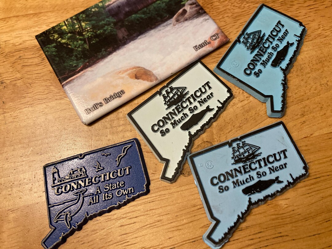 Your Choice of ONE Vintage Modern Refrigerator Magnet State Souvenir ...