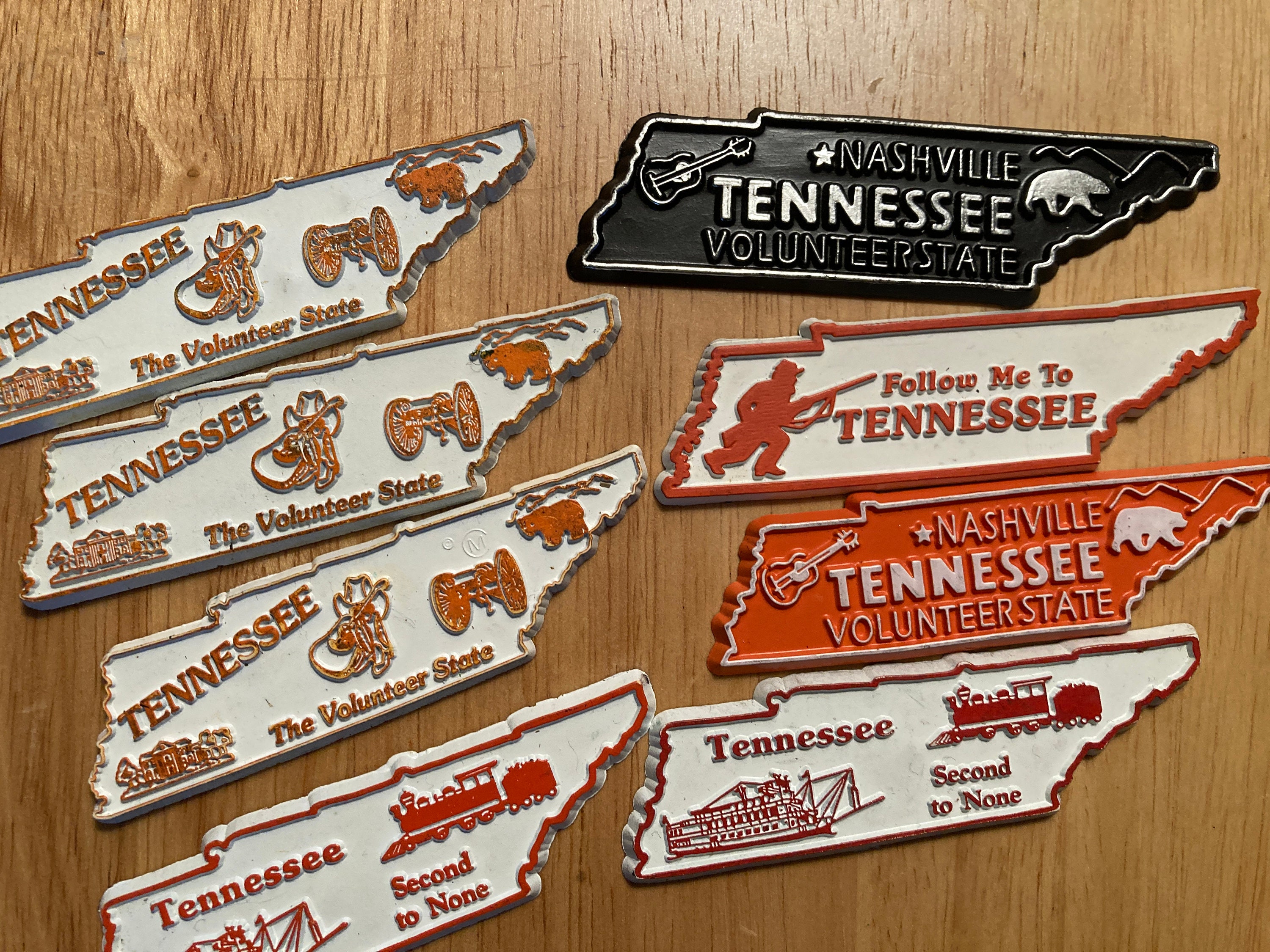 Your Choice of ONE Vintage Modern Refrigerator Magnet State Souvenir ...