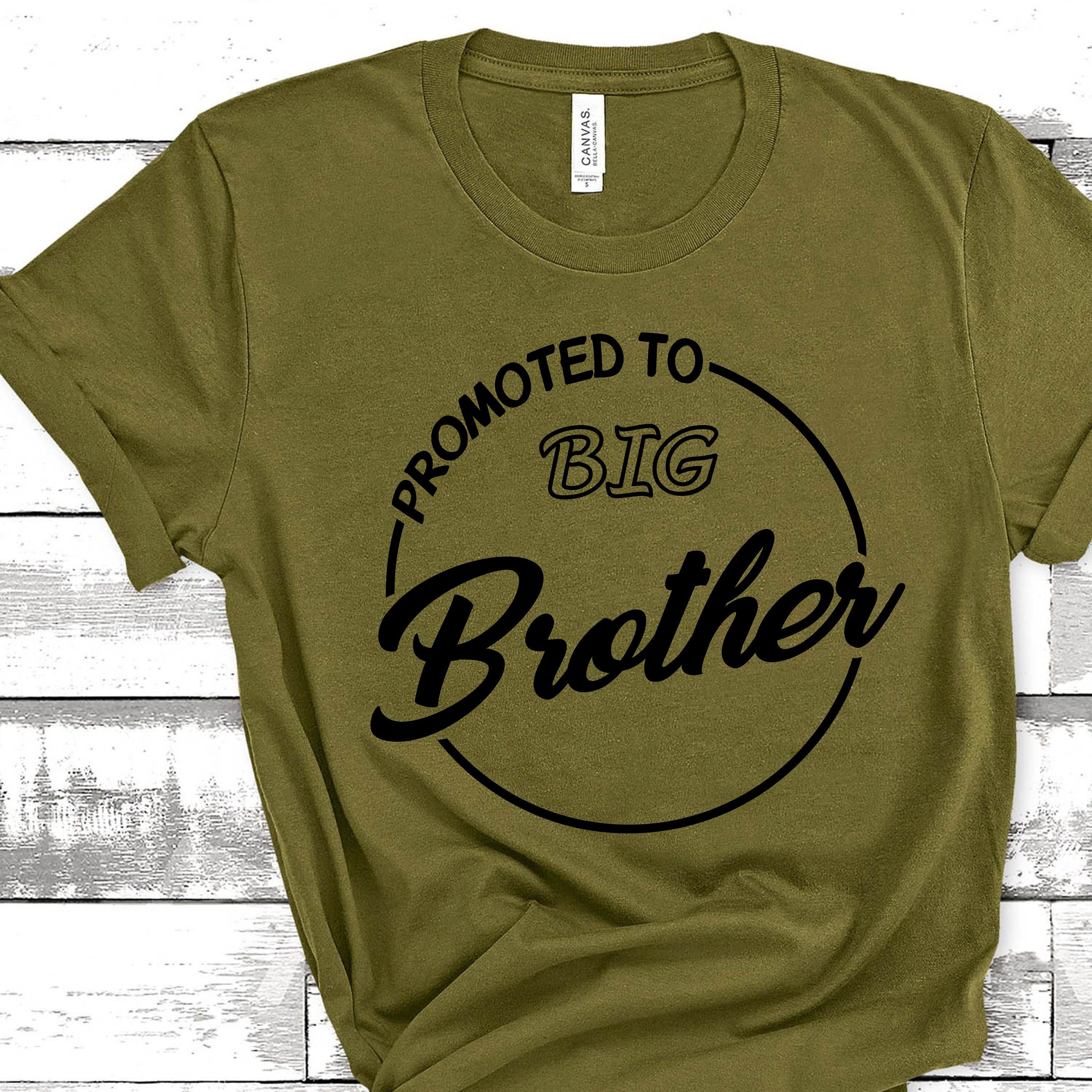 Promocionado a Gran Hermano svg hermano mayor svg camisa de hermano ...