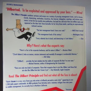 The Dilbert Principle A Cubicle's Eye View of Bosses, Meetings ...