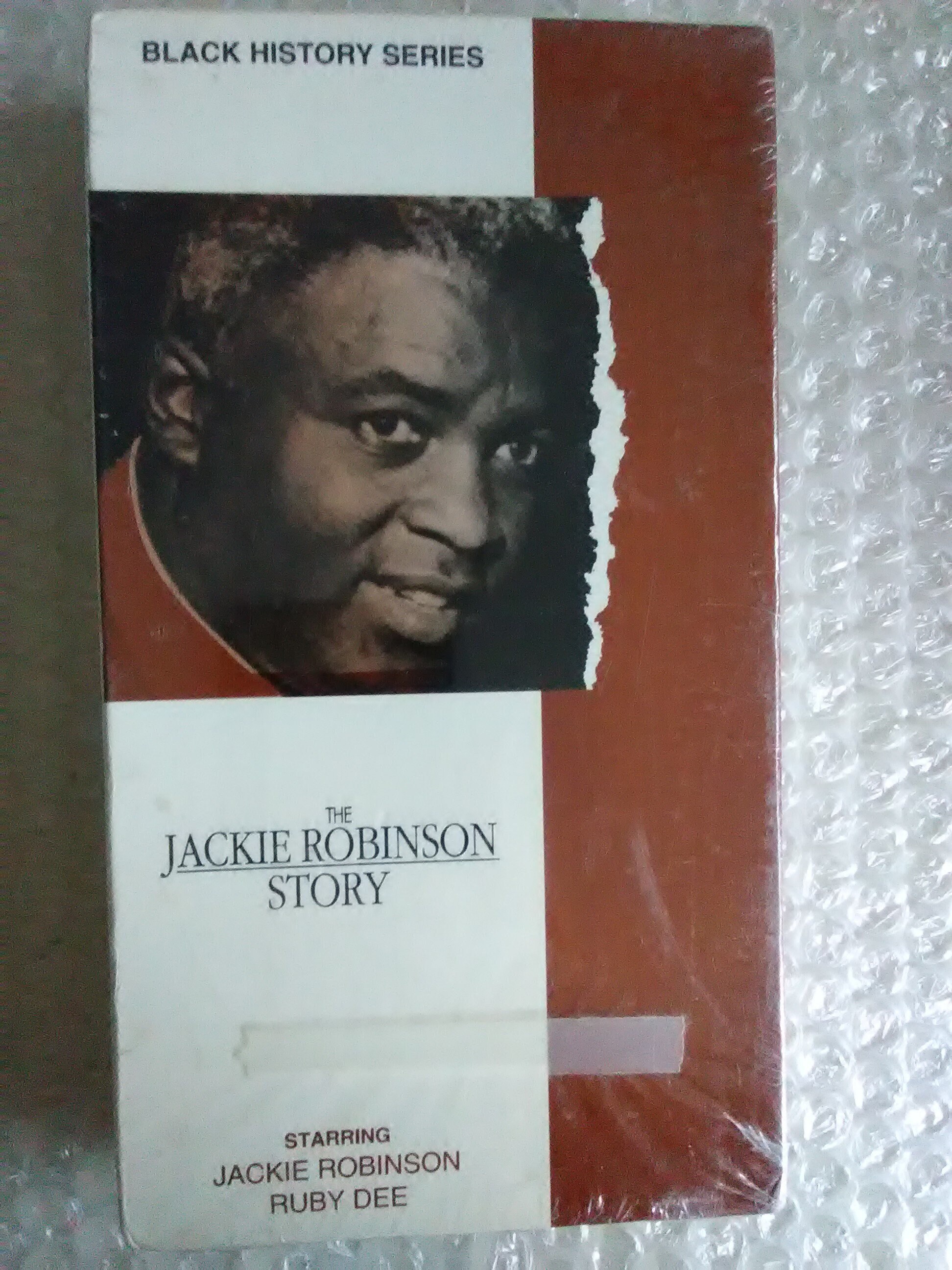 The Jackie Robinson Story - Black History Series - NEW VHS (1991) - Etsy