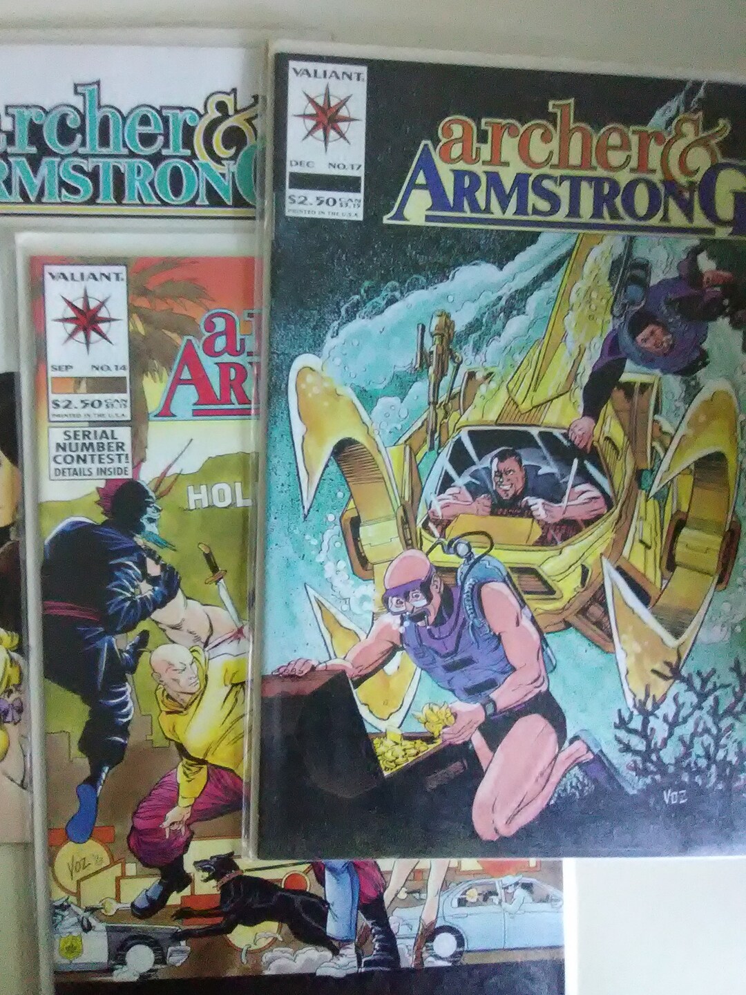 Archer & Armstrong Comics - Three Comics - Valiant Comics No. 13, 14 ...