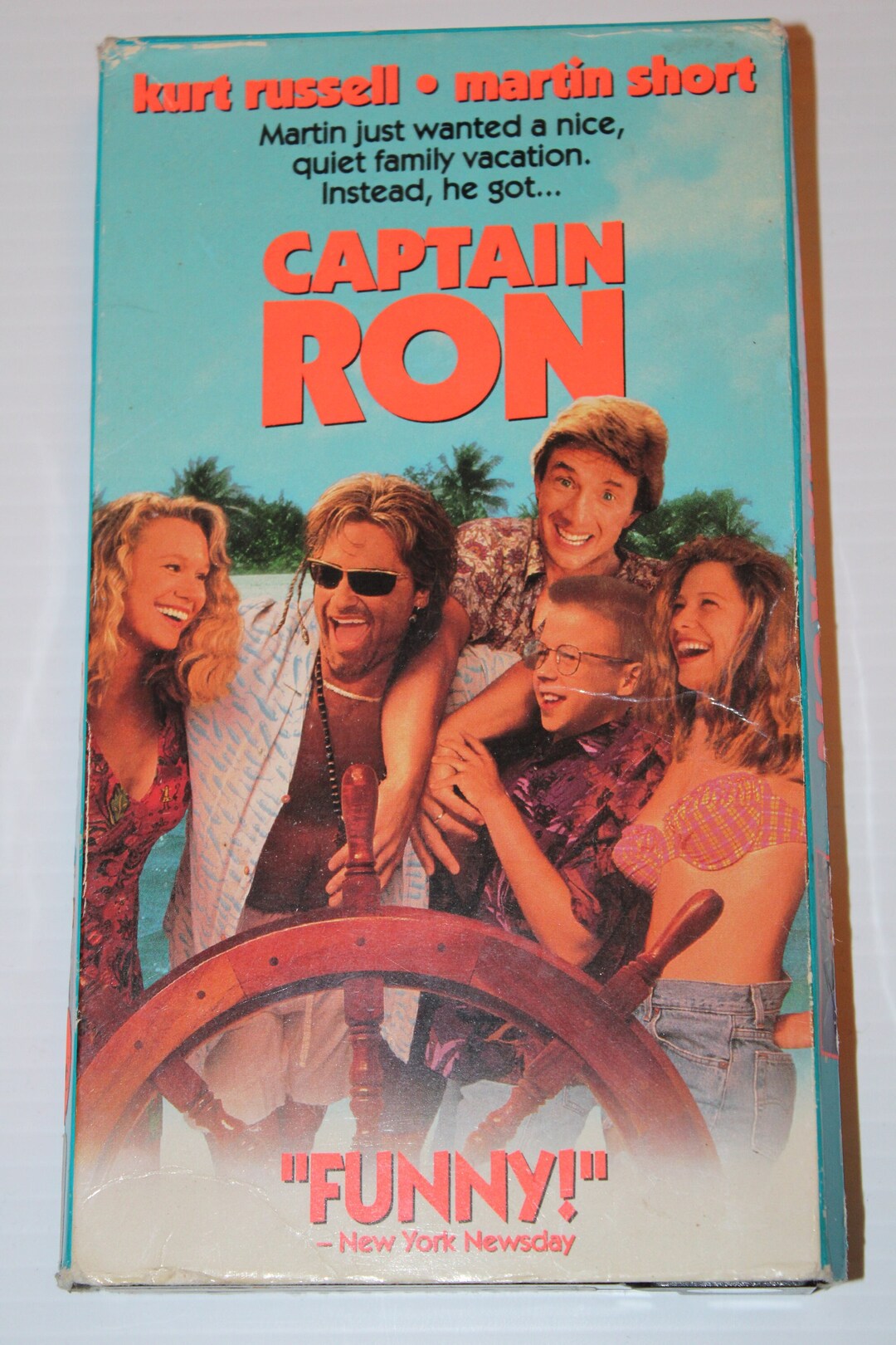 Captain Ron Starring Kurt Russell, Martin Short on VHS 1993 - Etsy