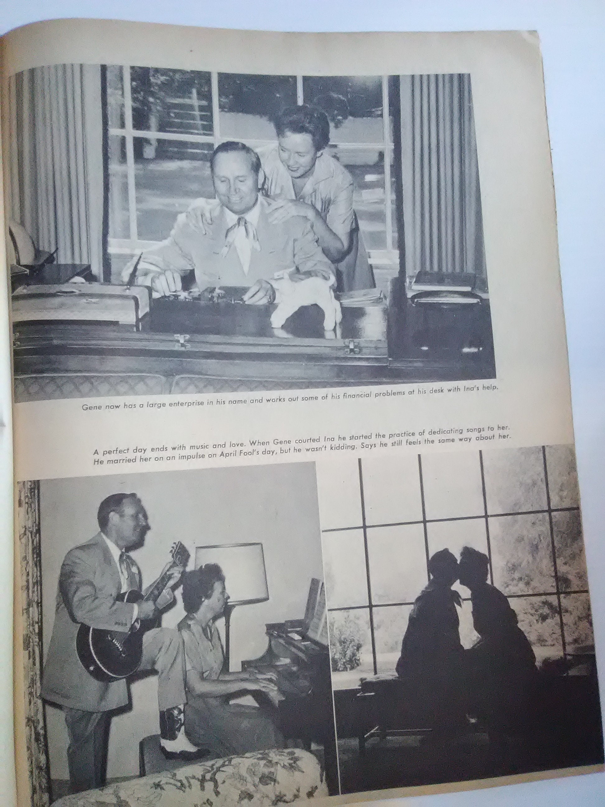 TV Picture Life June 1956 lucille Ball, Perry Como, Gene Autry Magazine ...