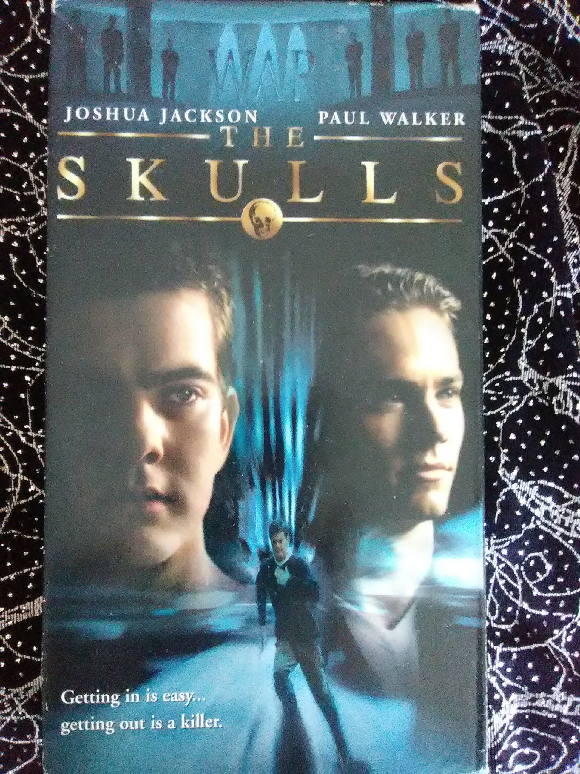 The Skulls - Paul Walker and Joshua Jackson on VHS - Etsy