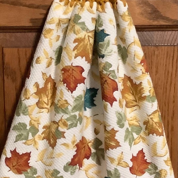 Fall Leaves Towel - Etsy