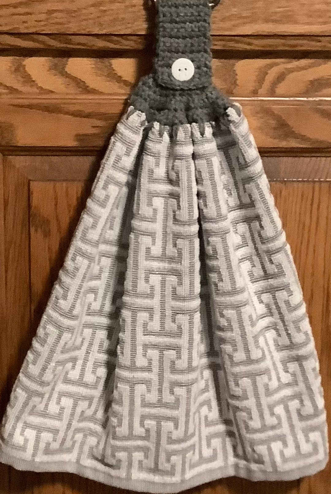 Double Kitchen Towel Extra Wide, Very Heavy, Cotton Tweed Stripe ...