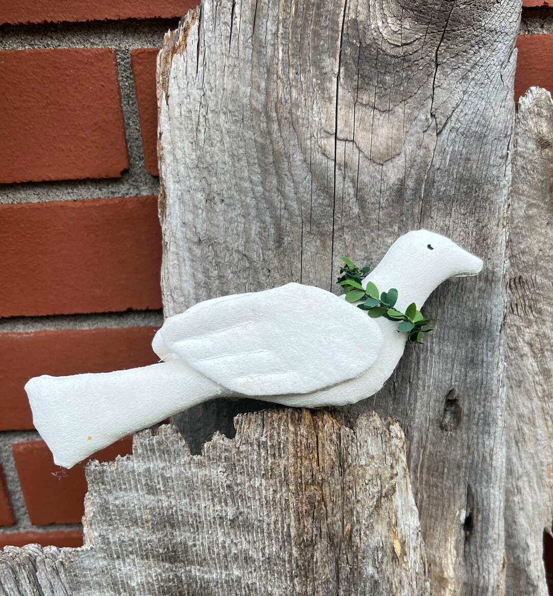 Dove Ornament Hand Painted - Etsy