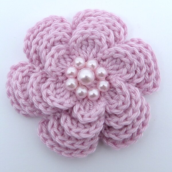 Crochet Brooch - Etsy