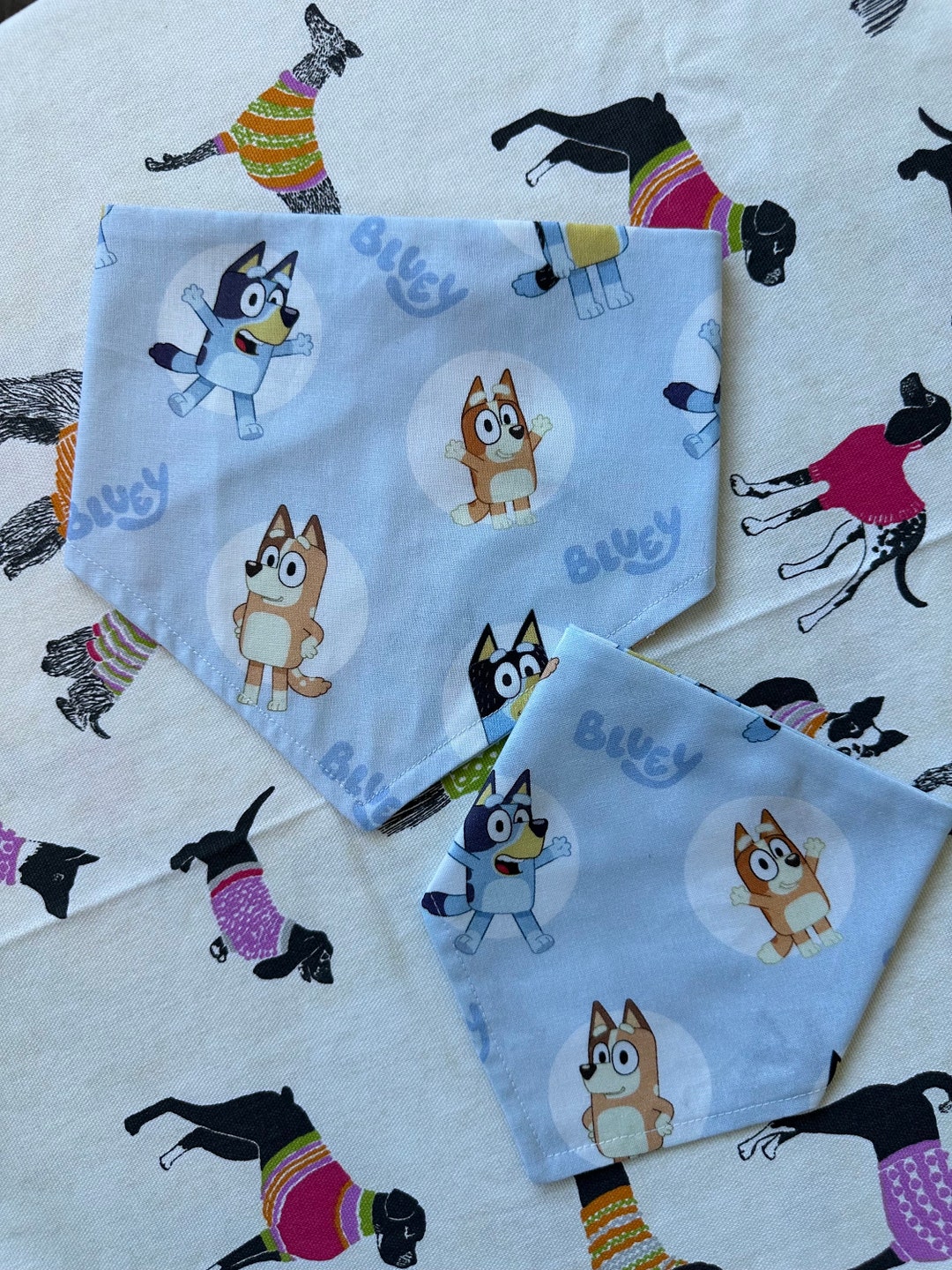 Bluey Dog Bandana - Etsy