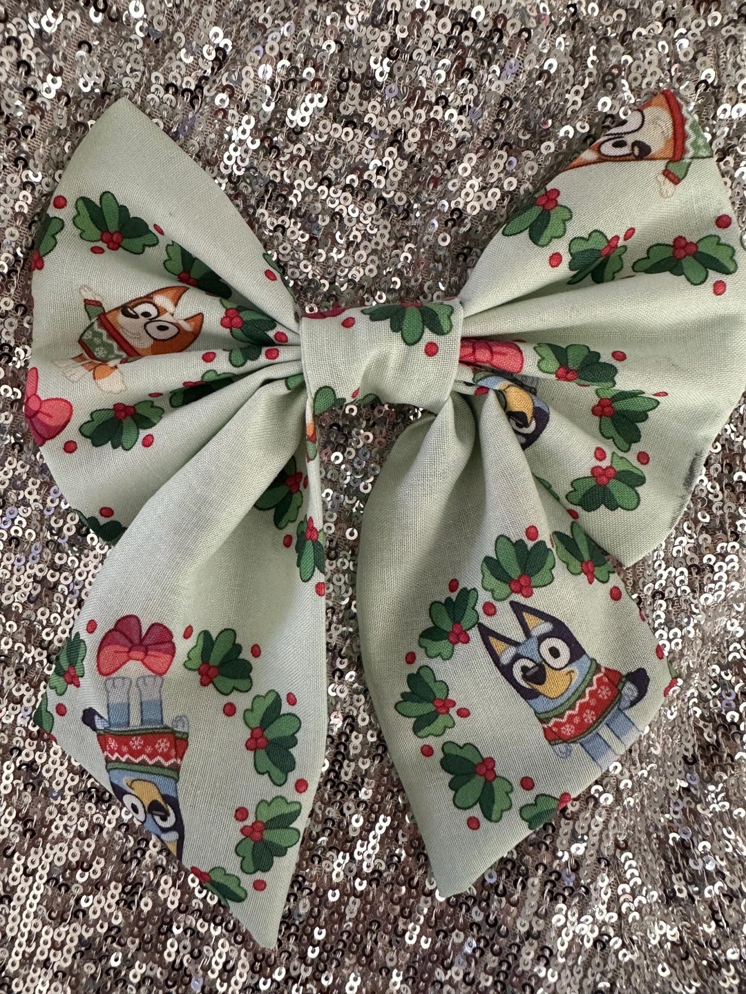 Bluey Sweater Sailor Bow - Etsy