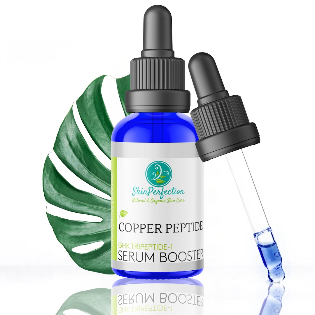 GHK Copper Peptide Tripeptide-1 Serum Booster for Skin or Hair Formulas ...