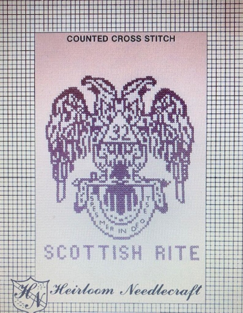 Scottish Rite Emblem - CHART ONLY - DIY - Etsy