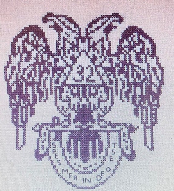 Scottish Rite Emblem CHART ONLY - Etsy