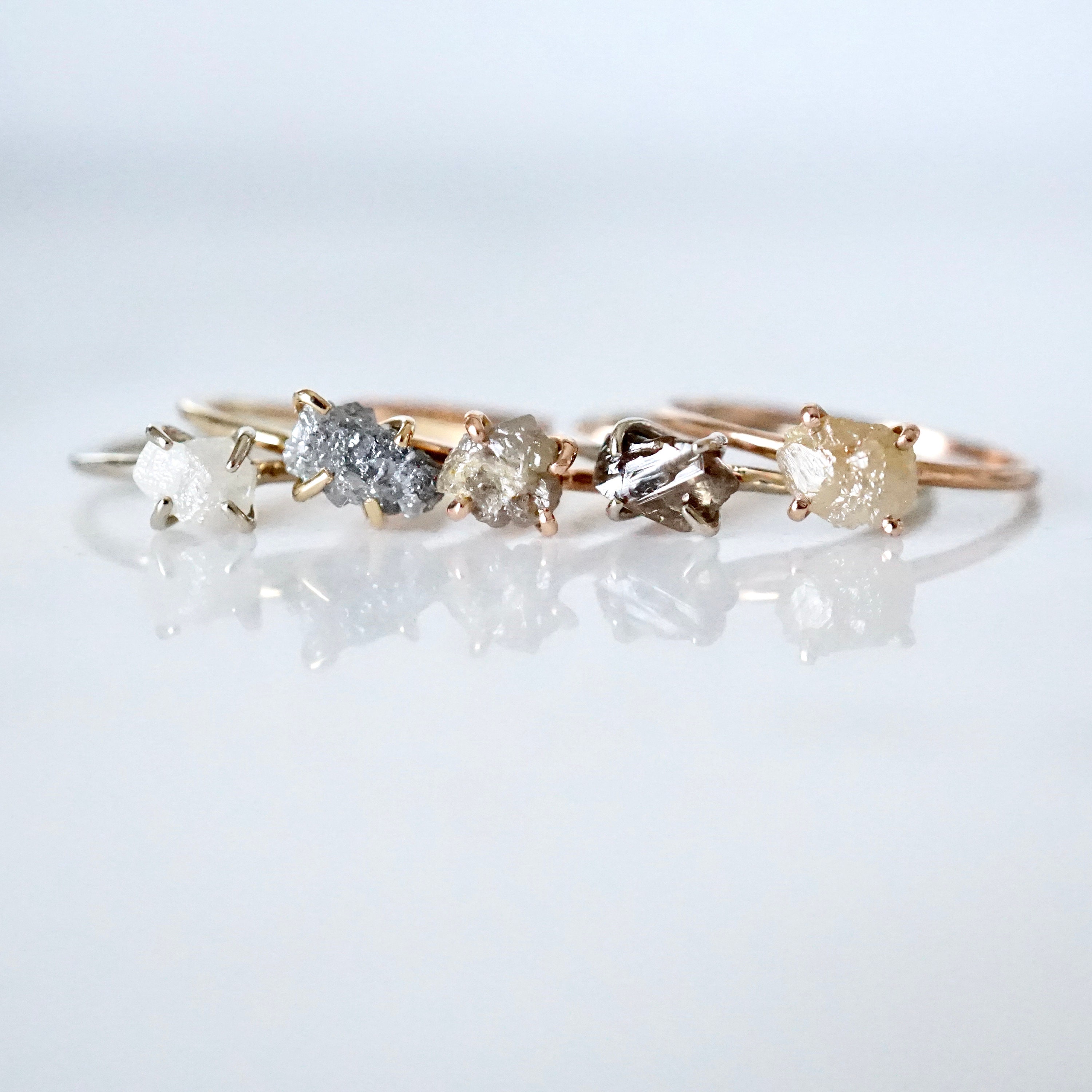 Diamonds In The Rough Rings