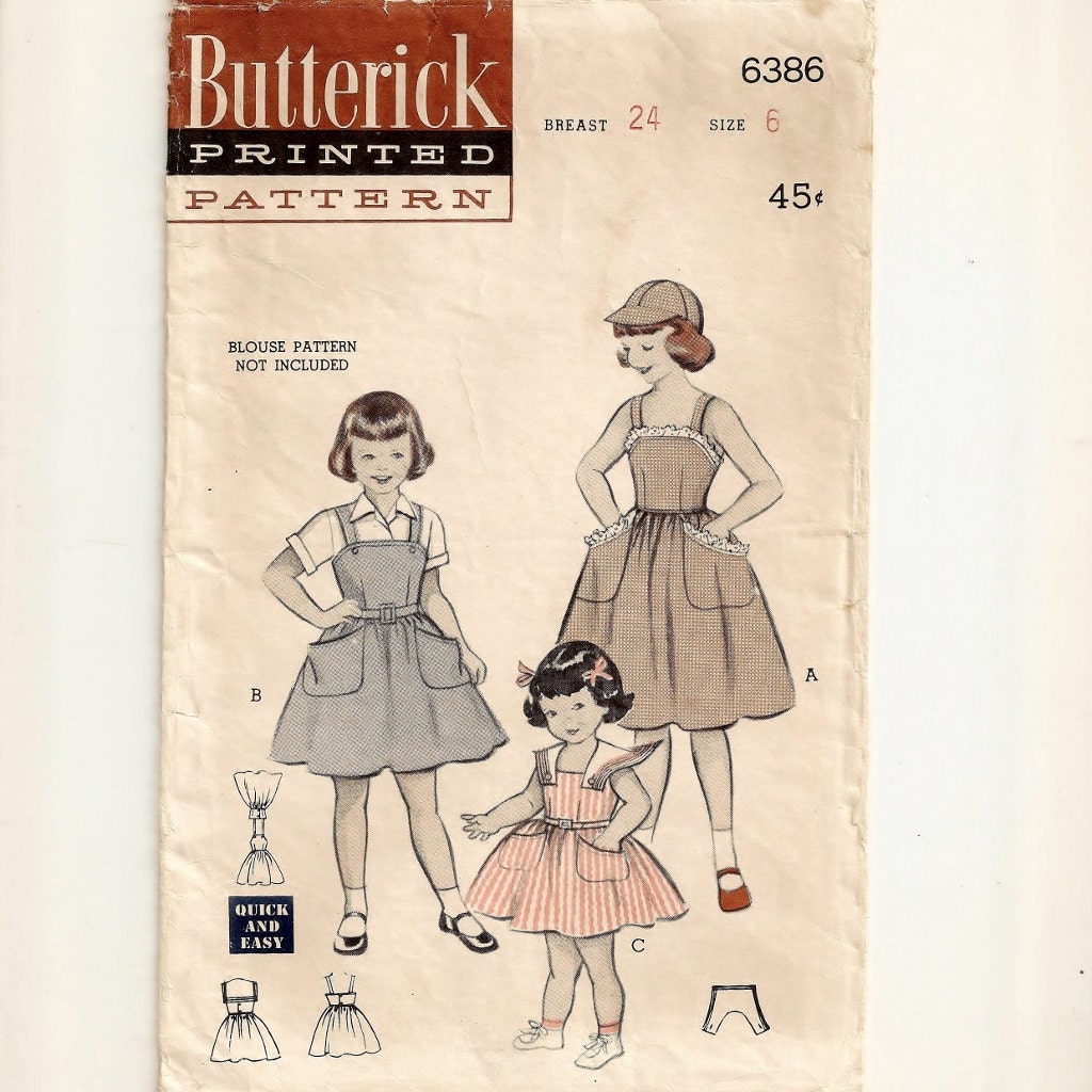 A Full Skirt, Large Pocket Dress/sundress/jumper & Brimmed Sun Cap ...