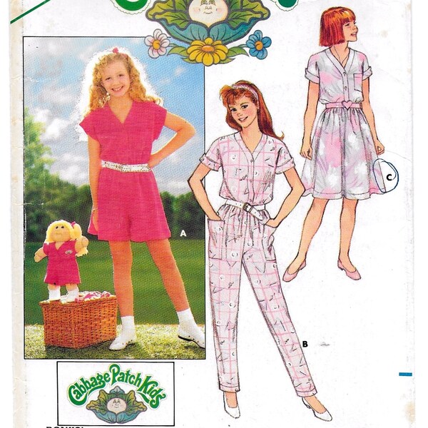 Girl Romper Pattern - Etsy