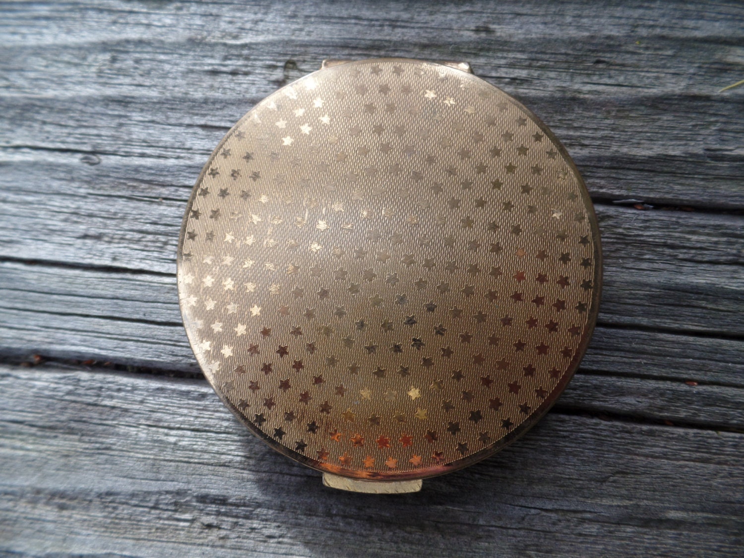 Stratton Round Powder Compact Made in England - Etsy