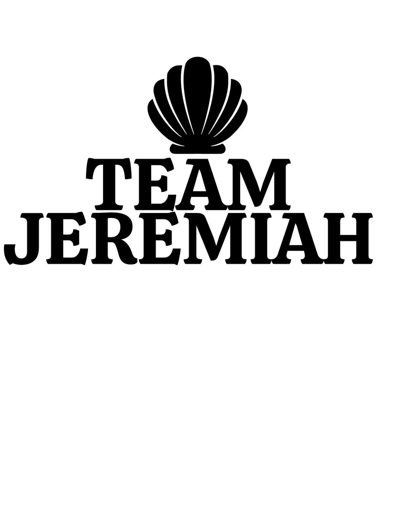 Team Jeremiah Infinity Cousins Beach Digital Download PNG Svg ...
