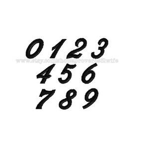 On Sale Embroidery Font Slant Script Alphabet EXCLUSIVE Embroidery Font ...