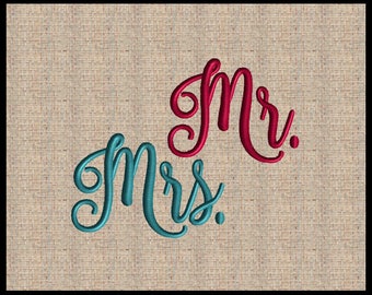 Mr Mrs Script Font | Etsy