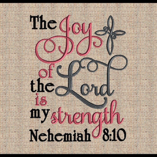 Bible Verse Machine Embroidery Design Christian Embroidery | Etsy