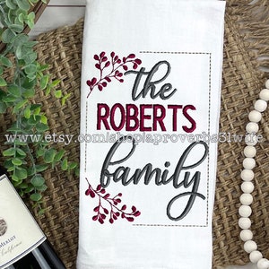 The Family Machine Embroidery Design - Wedding Embroidery Design ...