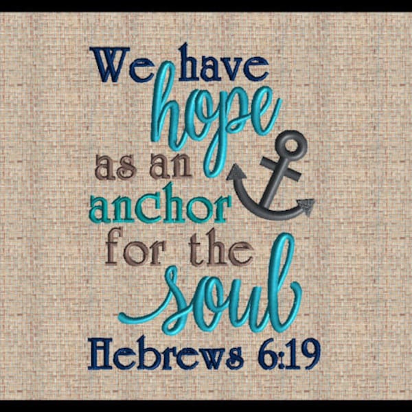 Hebrews 6 19 - Etsy