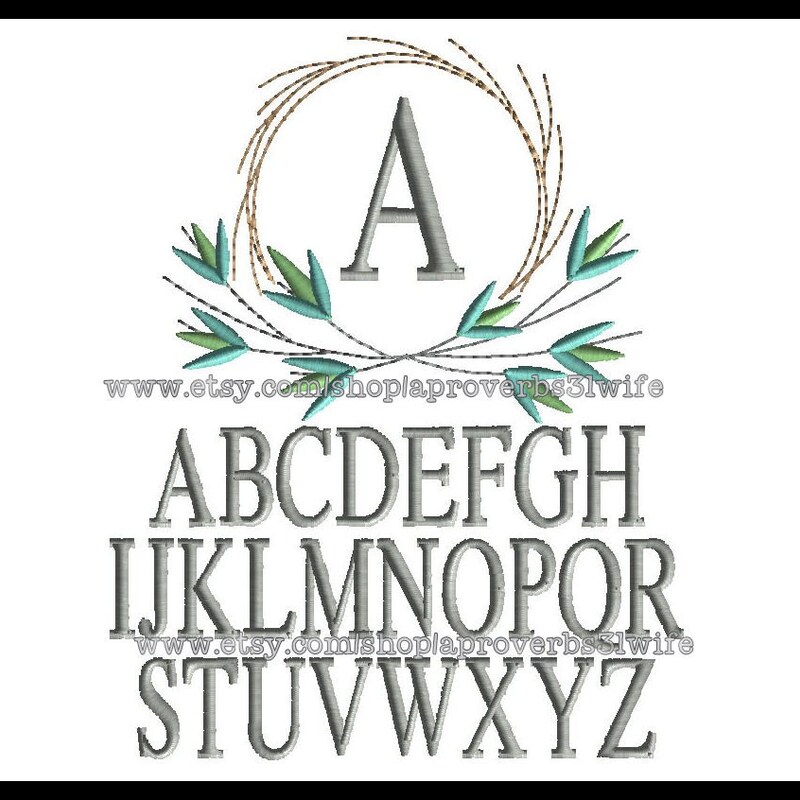 Font Frame - Etsy
