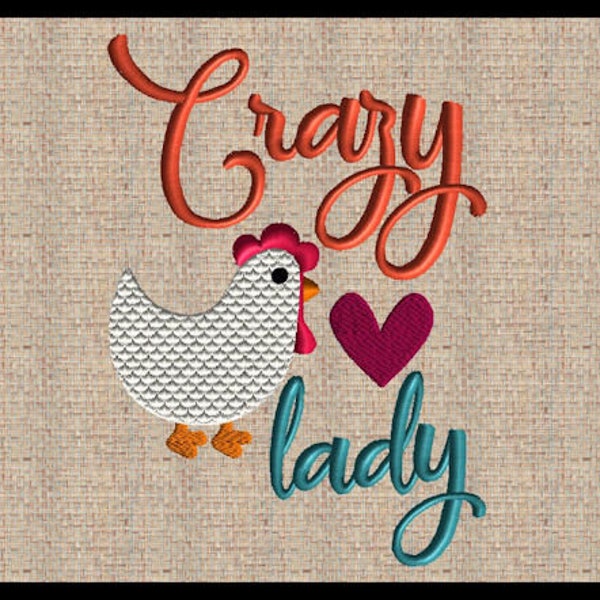 Crazy Chicken Lady - Etsy