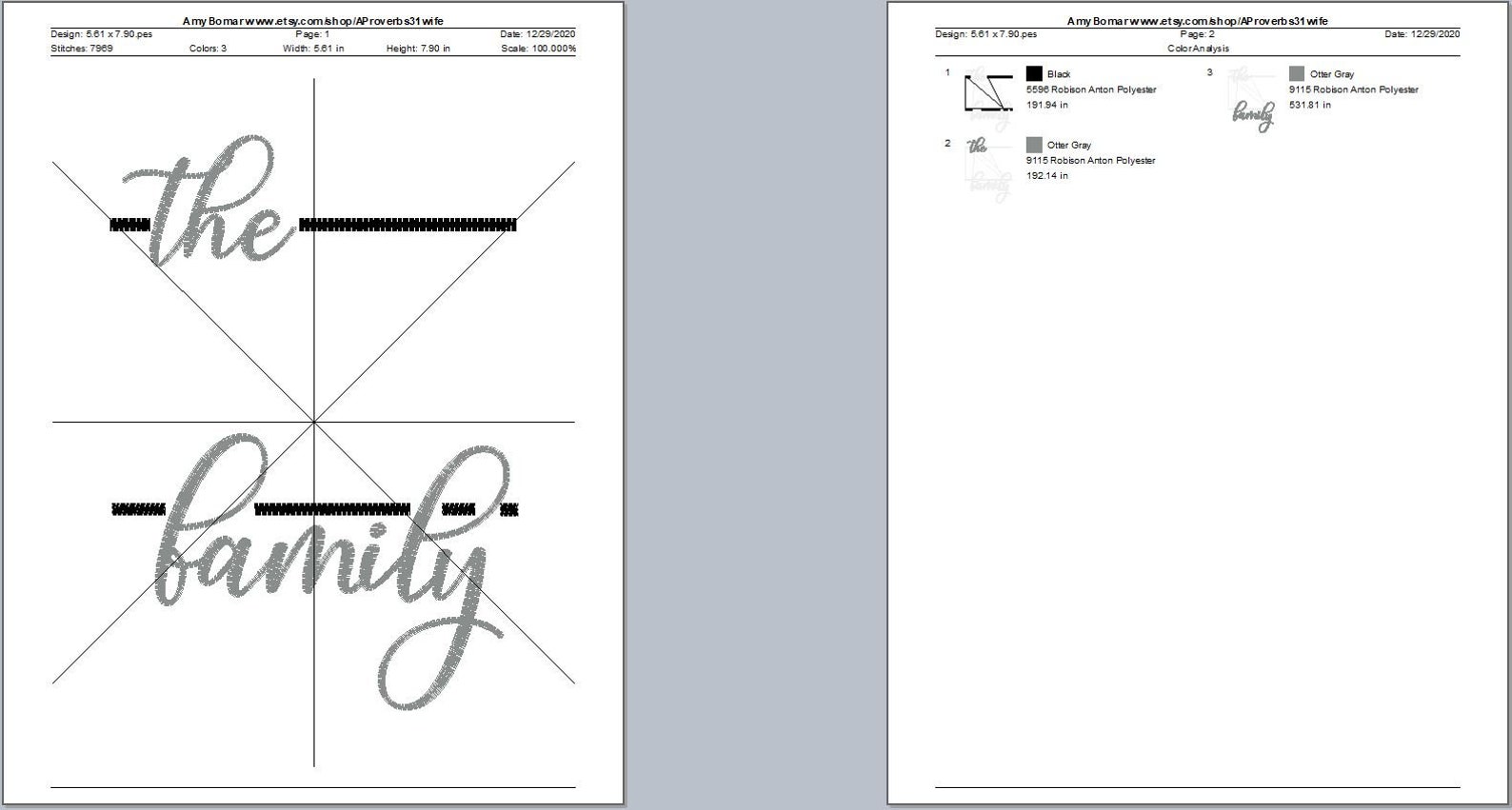 Family Embroidery Design Split Frame Design Font Frame - Etsy