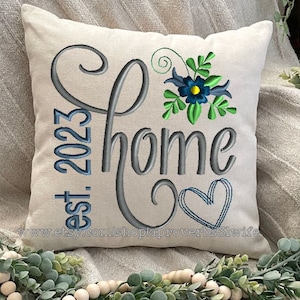 HOME With Est 2023 Embroidery Design Machine Embroidery Design ...