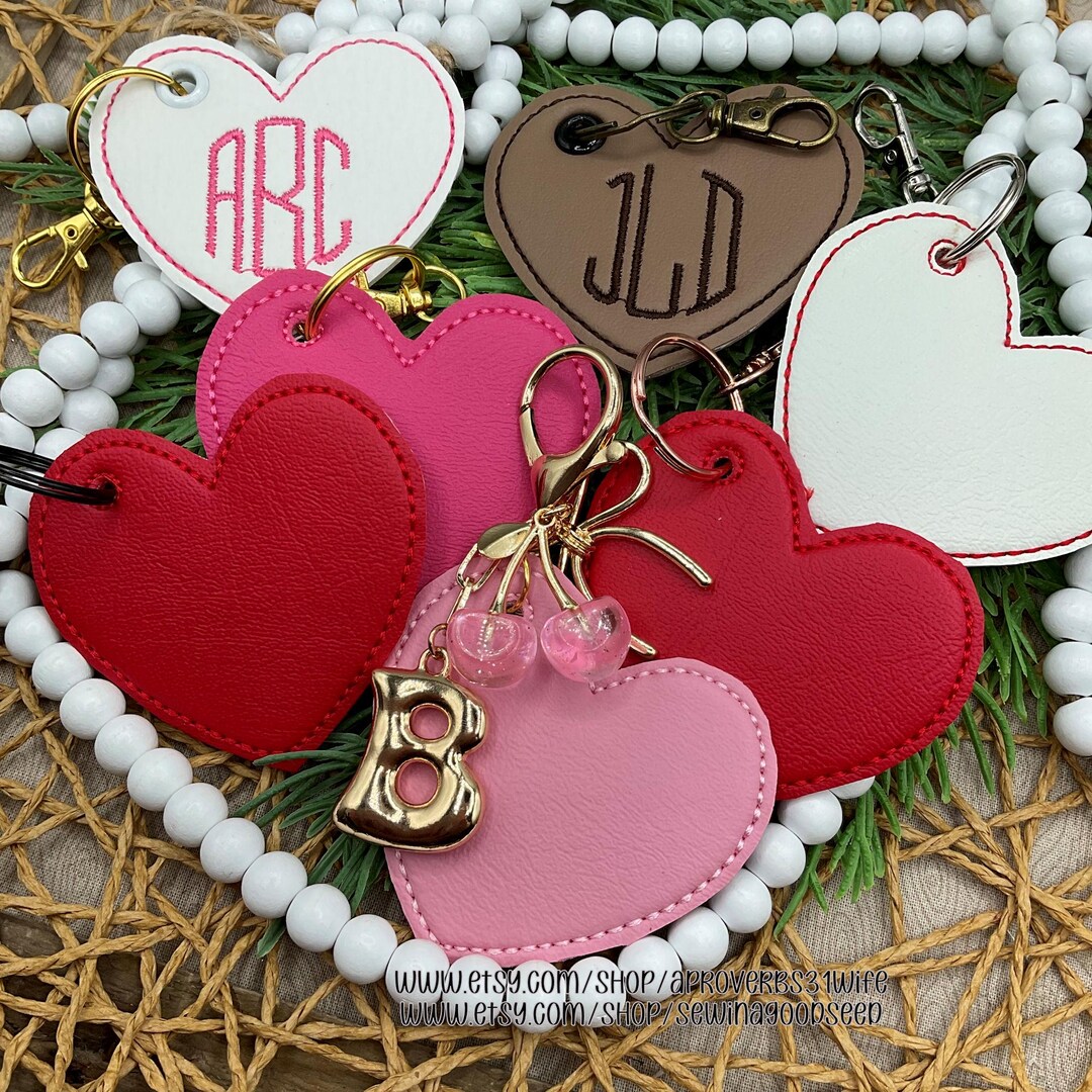 ITH Heart Bag Tag for Vinyl- ITH Puff Embroidery Bag | Bean Stitch ...