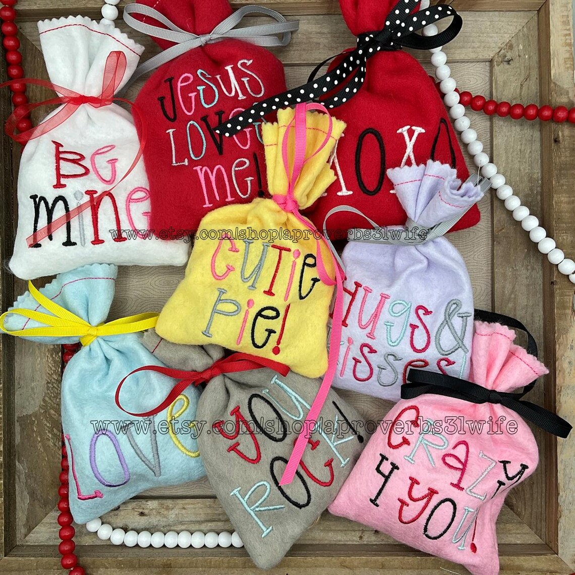 ITH Treat Bag Embroidery Design Bundle | ITH Felt Bag Embroidery Design ...