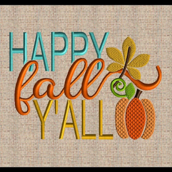 Happy Fall Yall - Etsy