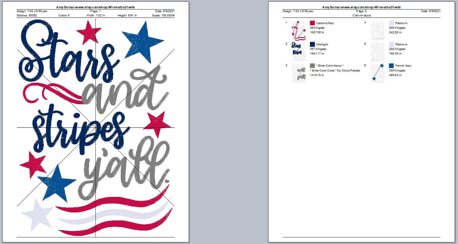 Fourth of July Embroidery Design Machine Embroidery Stars and Stripes Y ...