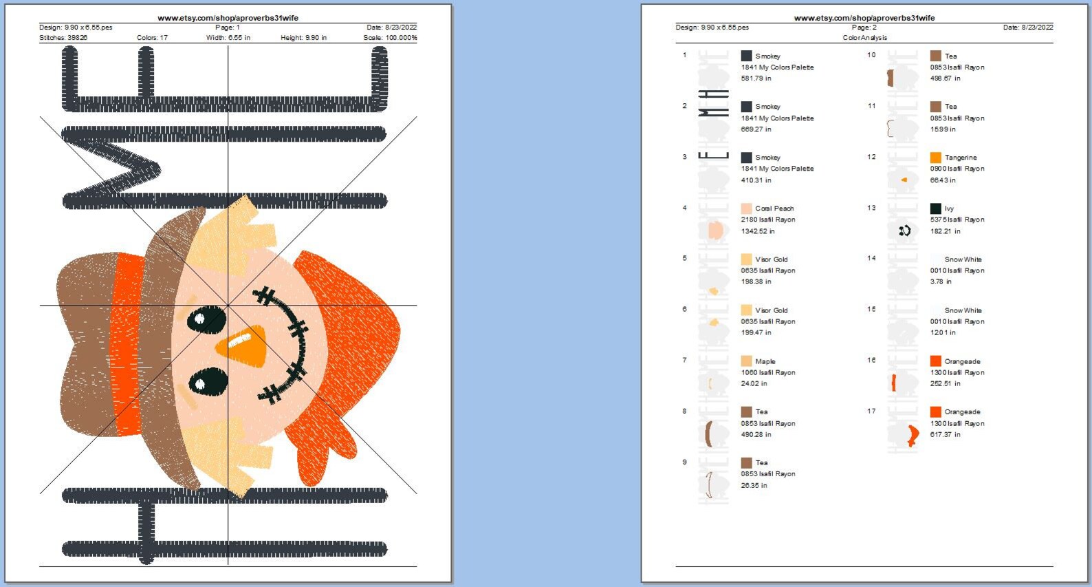 Scarecrow Machine Embroidery Design Fall Embroidery Design - Etsy