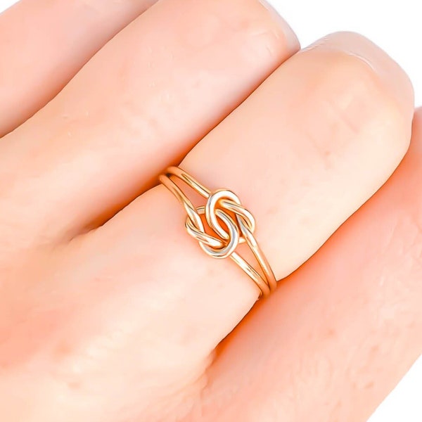 Double Knot Ring - Etsy