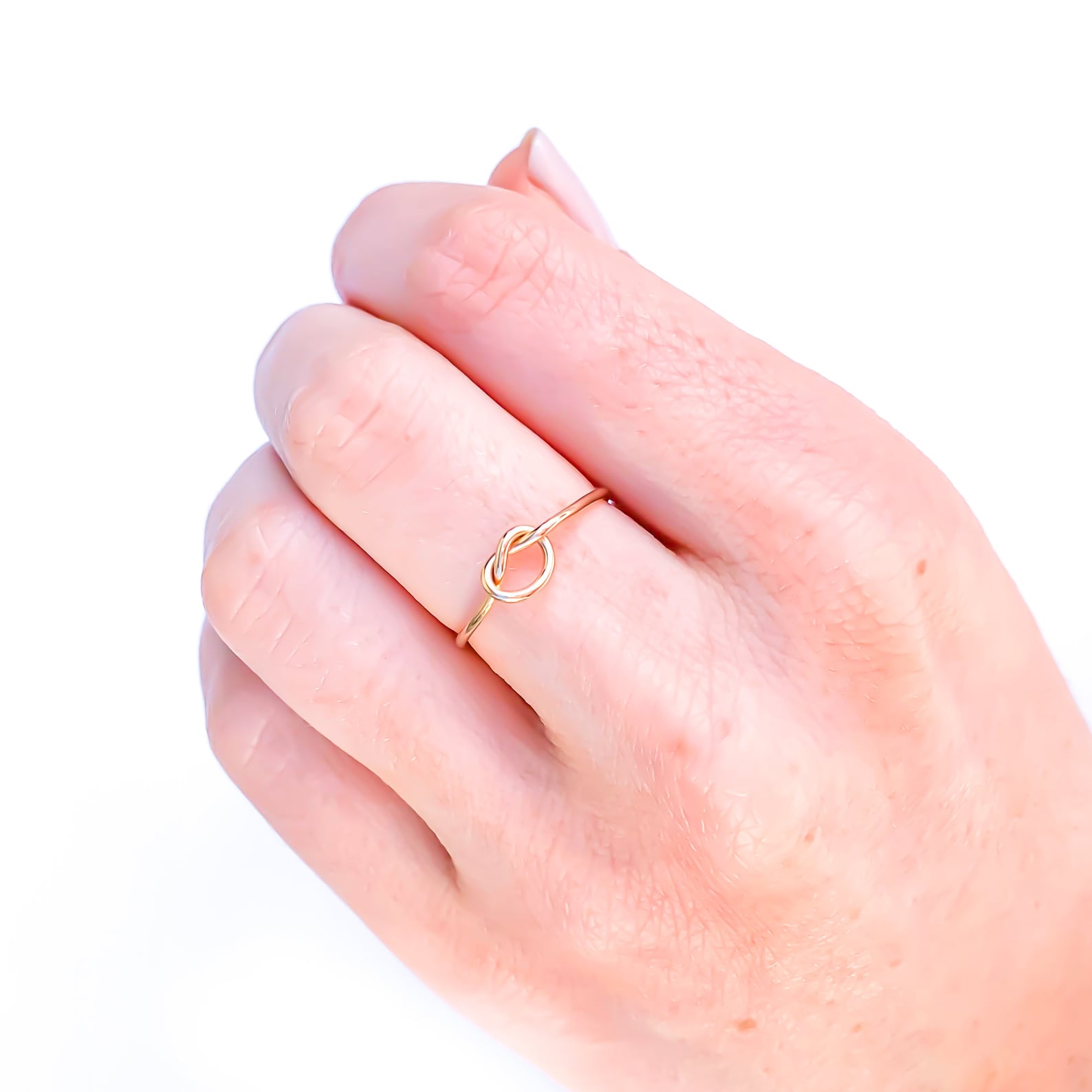 Gold Knot Ring Love Knot Ring Promise Ring Gold Filled - Etsy
