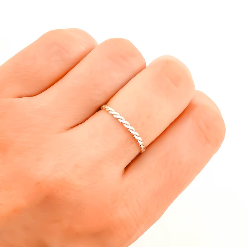 Silver Stacking Rings Sterling Silver Stackable Rings - Etsy