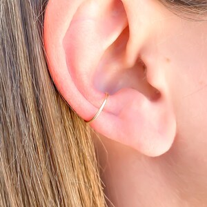 Gold Conch Hoop Gold Filled Conch Piercing Conch Hoop - Etsy