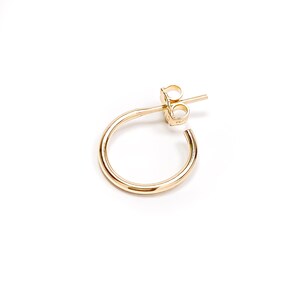 Small Gold Hoops, Gold Filled Hoops, Gold Hoop Earrings, 12mm - Etsy