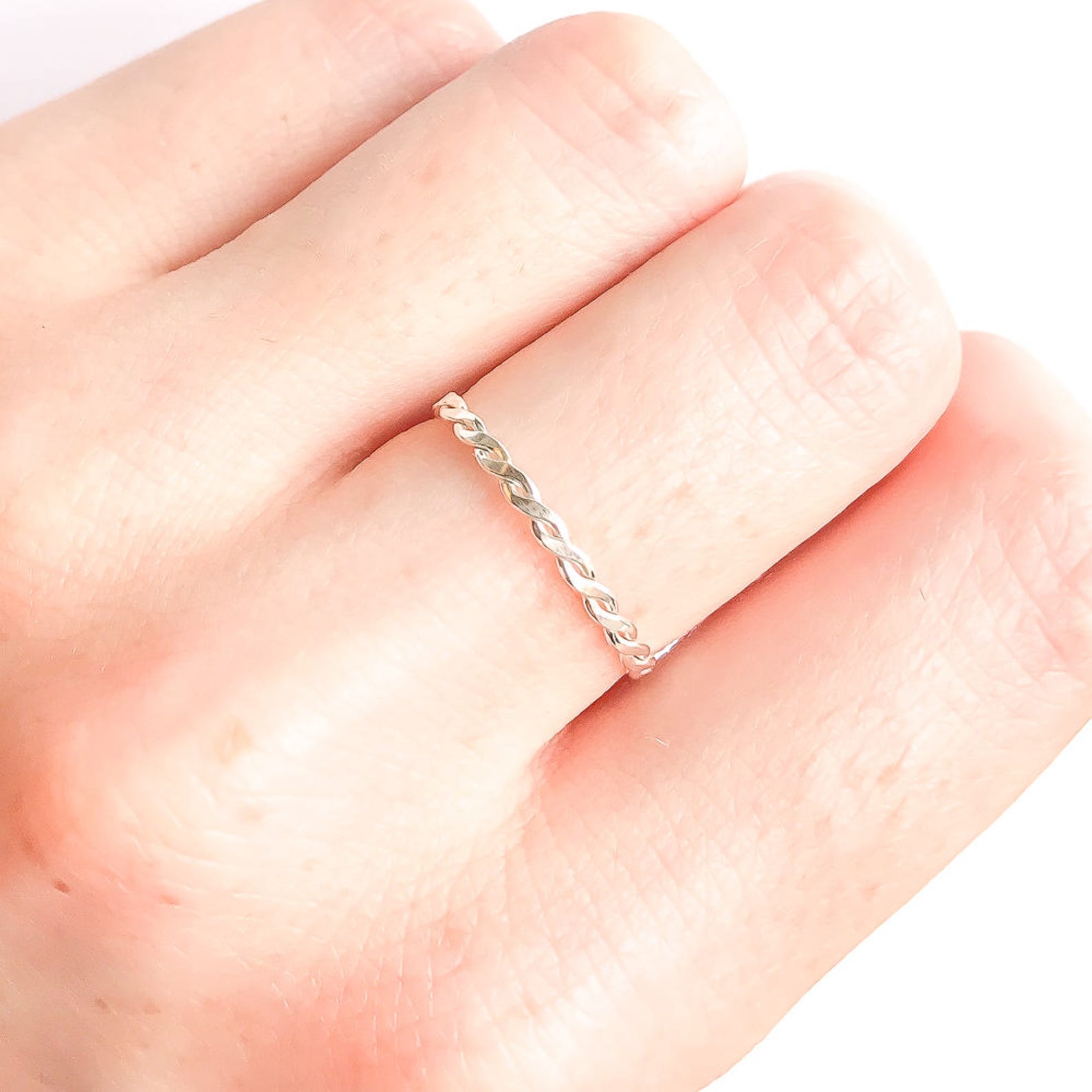 Silver Stacking Rings Sterling Silver Stackable Rings - Etsy
