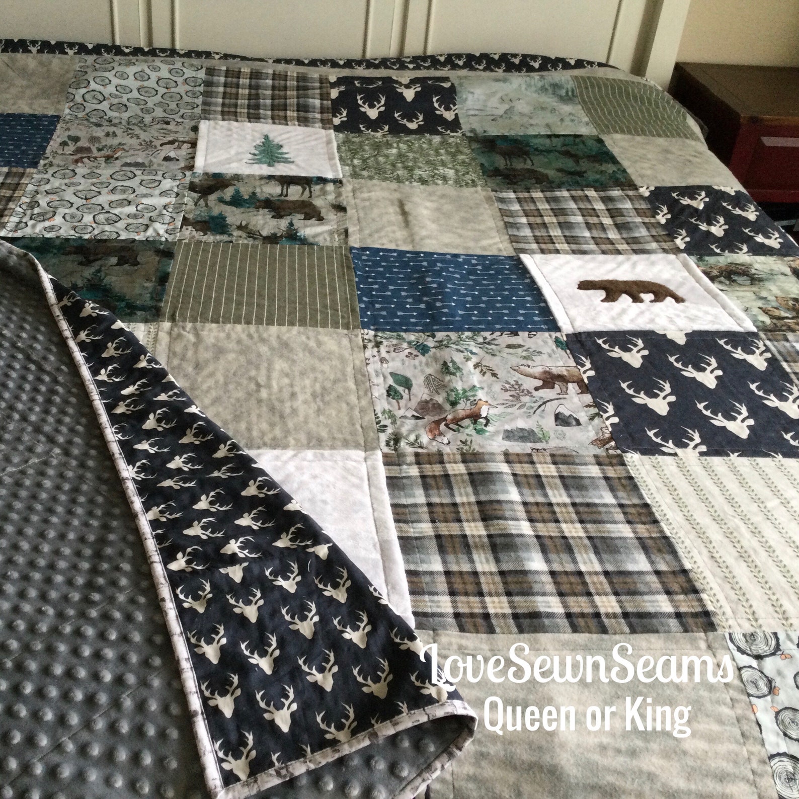 Nature Quilt/many Size Options/forest Quilt/great Outdoors Quilt ...