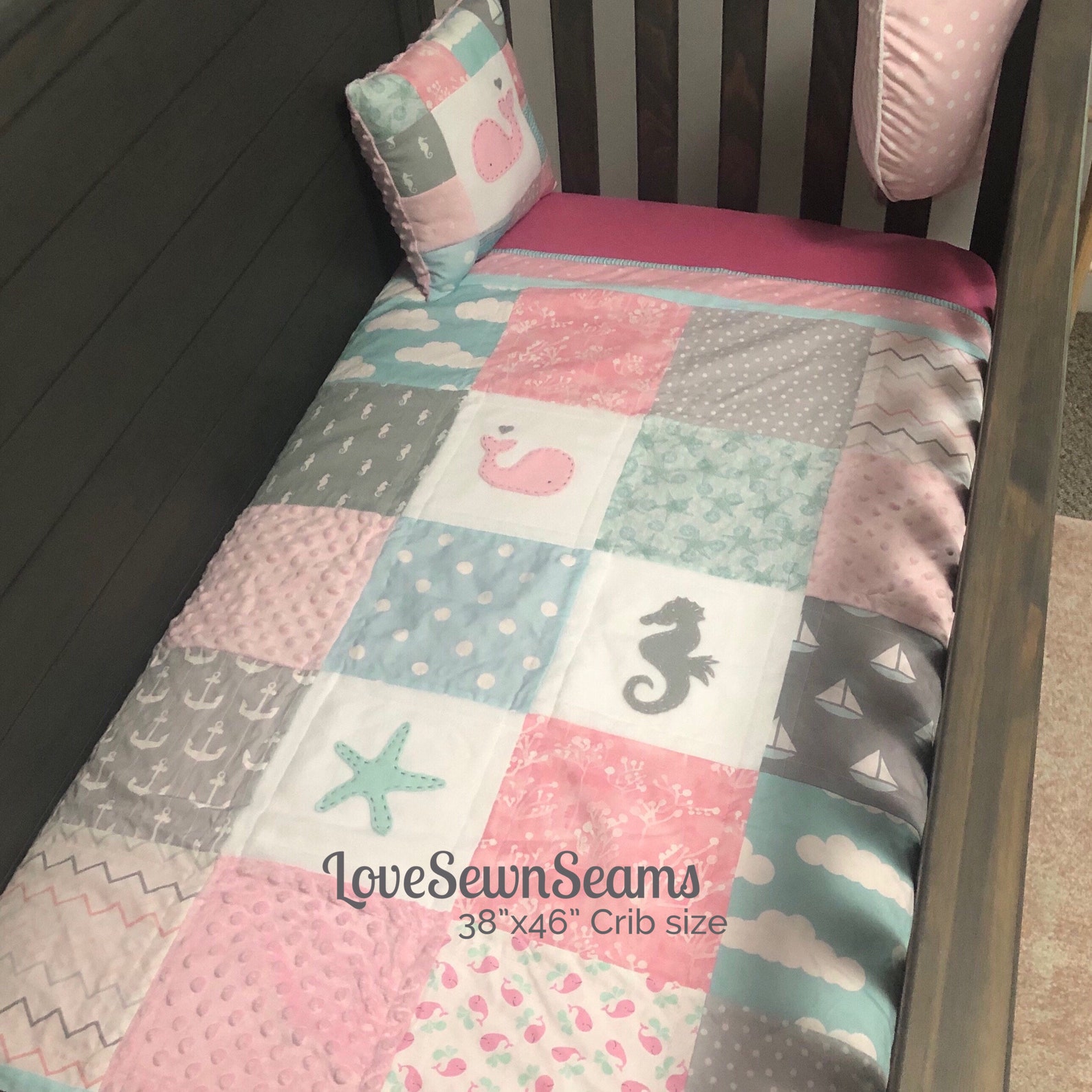 SEASIDE Quilt/made to Order/nautical Quilt/ocean Quilt/sea - Etsy