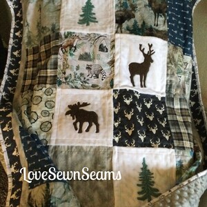 Nature Quilt/many Size Options/forest Quilt/great Outdoors Quilt ...