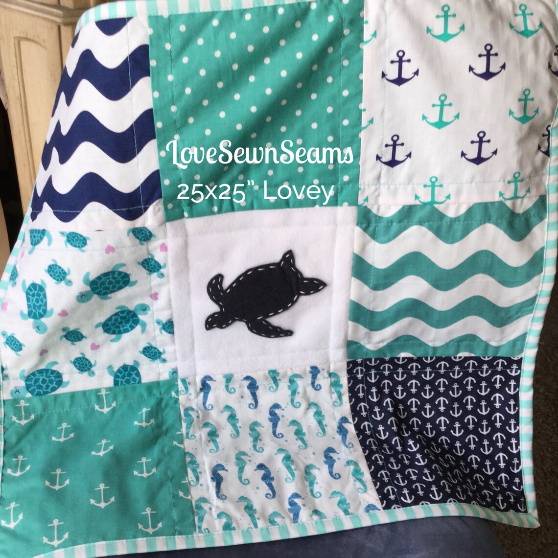 SEA TURTLE Quilt/sea Turtle/sea Turtle Nursery/sea Turtle - Etsy