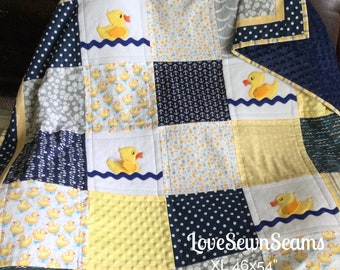 Rubber Ducky Quilt - Etsy