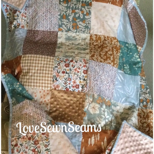 Patchwork Quilt - Etsy